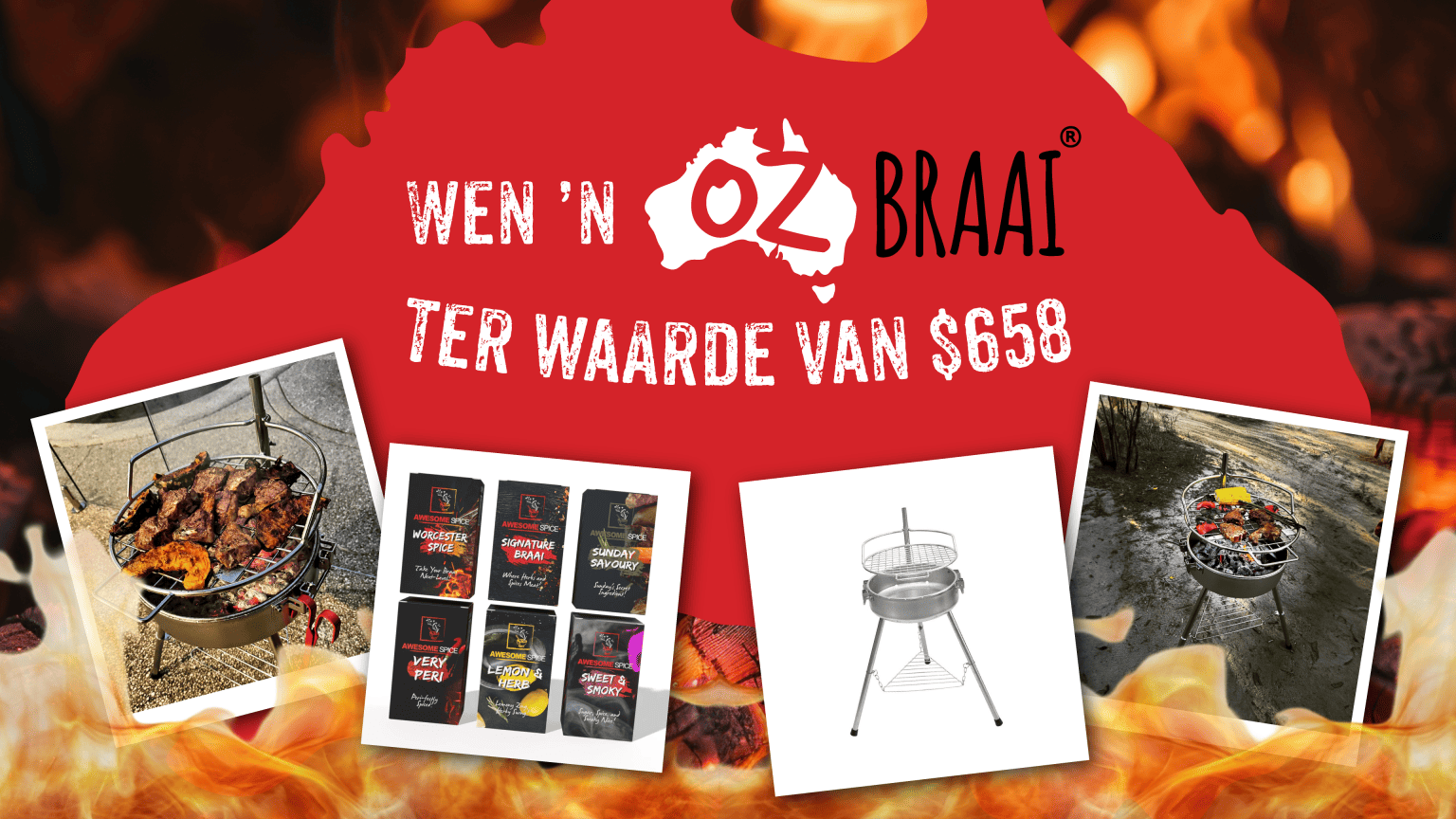 Wen ’n OZ Braai Mini Braai - AfriForum Wêreldwyd